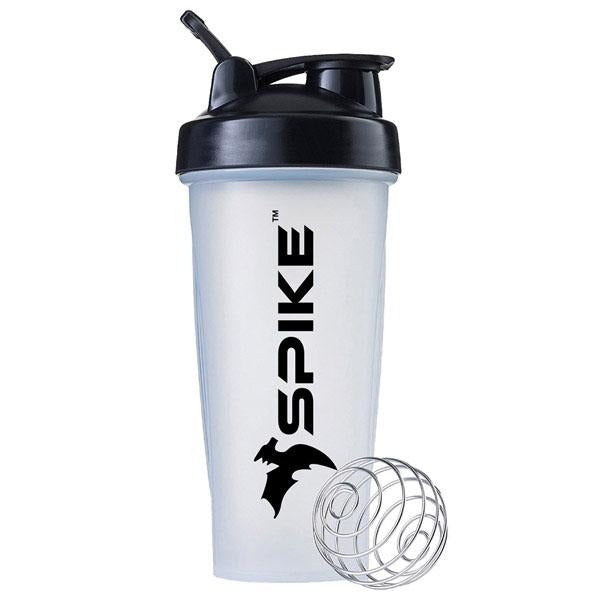 Spike Protein Shaker Bottle with Spike Blending Ball 700ml (Clear ...